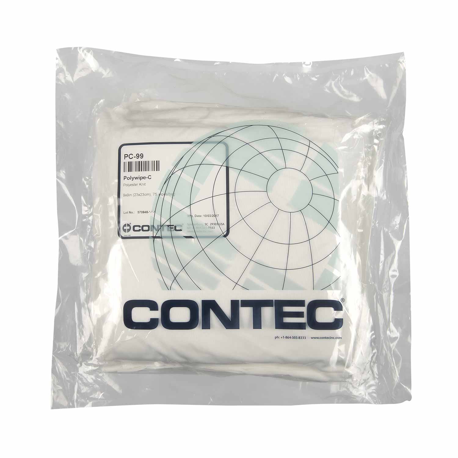 Polywipe-C Wipes | Contec Cleanroom